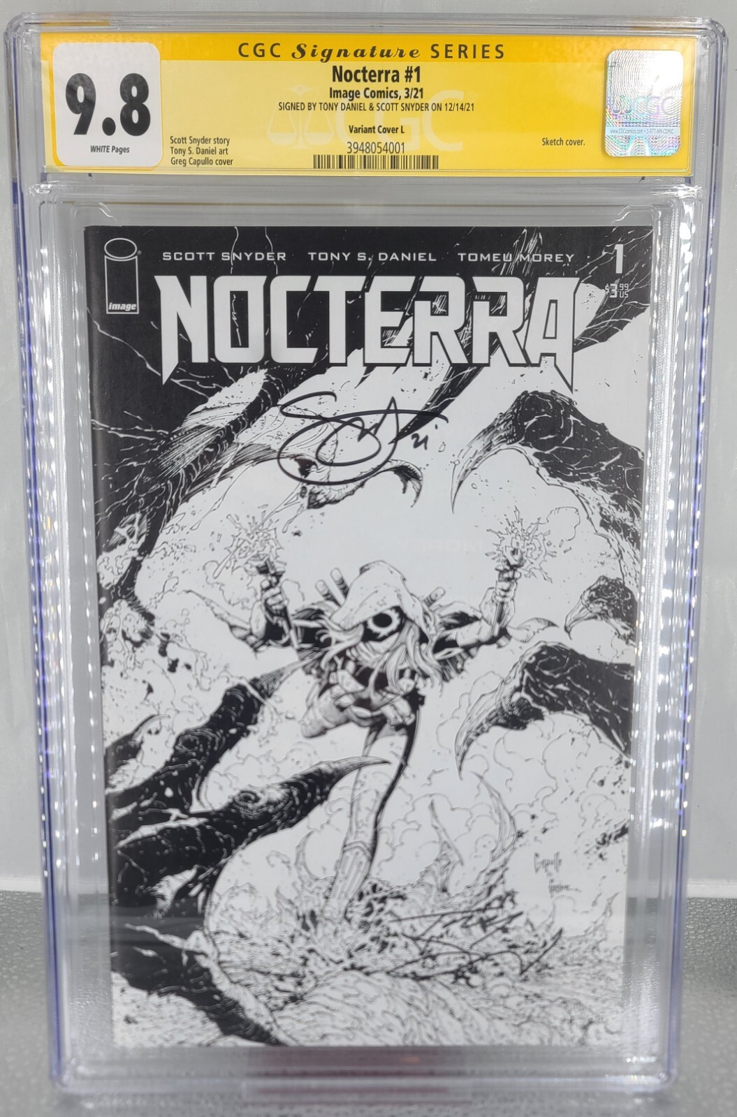 Nocterra 1 1:150 Vairant Tony Daniel And Scott Snyder Signature Series ...