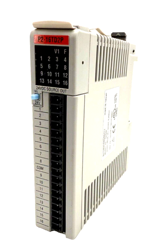 AutomationDirect P2-16TD2P 16-Point Discrete Output Module, 0.25A/point ...