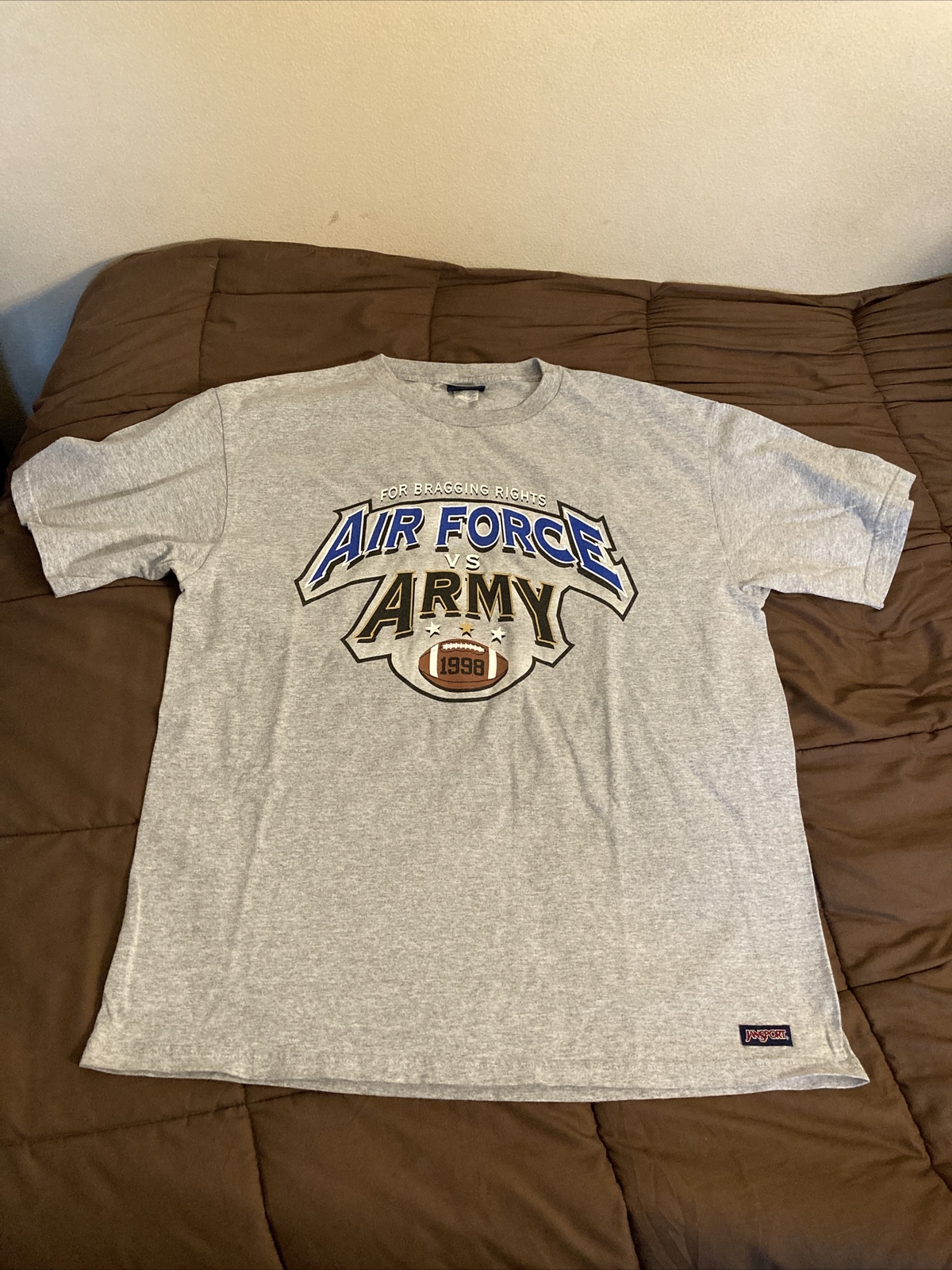 Vintage 1998 Air Force Vs Army Football T-Shirt Size … - Gem