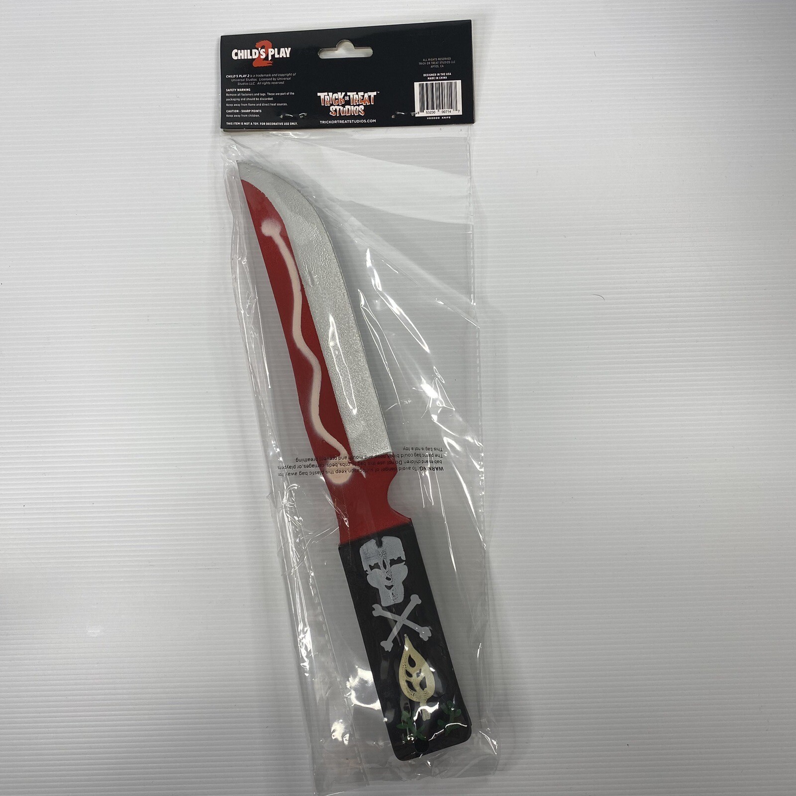 Child's Play 2 - Chucky VODOO Knife Prop Replica Trick or Treat Studios ...
