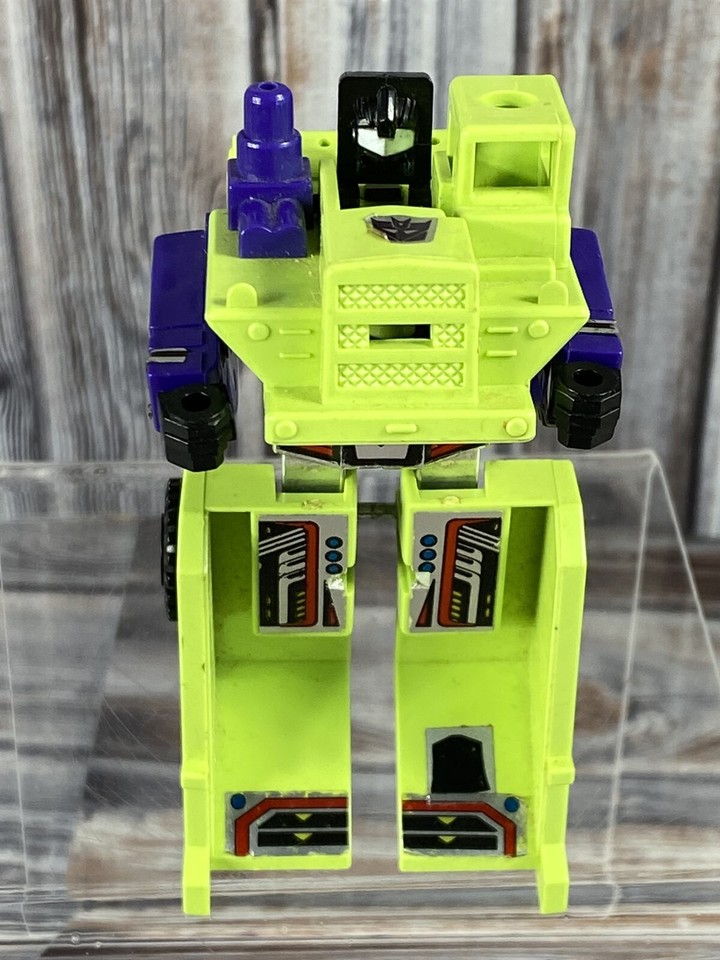 Vintage 80s Hasbro Transformers G1 Constructicon Devastator Green Long ...