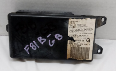 1999-02 Ford Super Duty F250 F350 Truck Multifunction GEM Module F81B ...