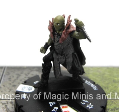 The Hobbit Desolation of Smaug ~ HUNTER ORC #007 HeroClix miniature #7 ...