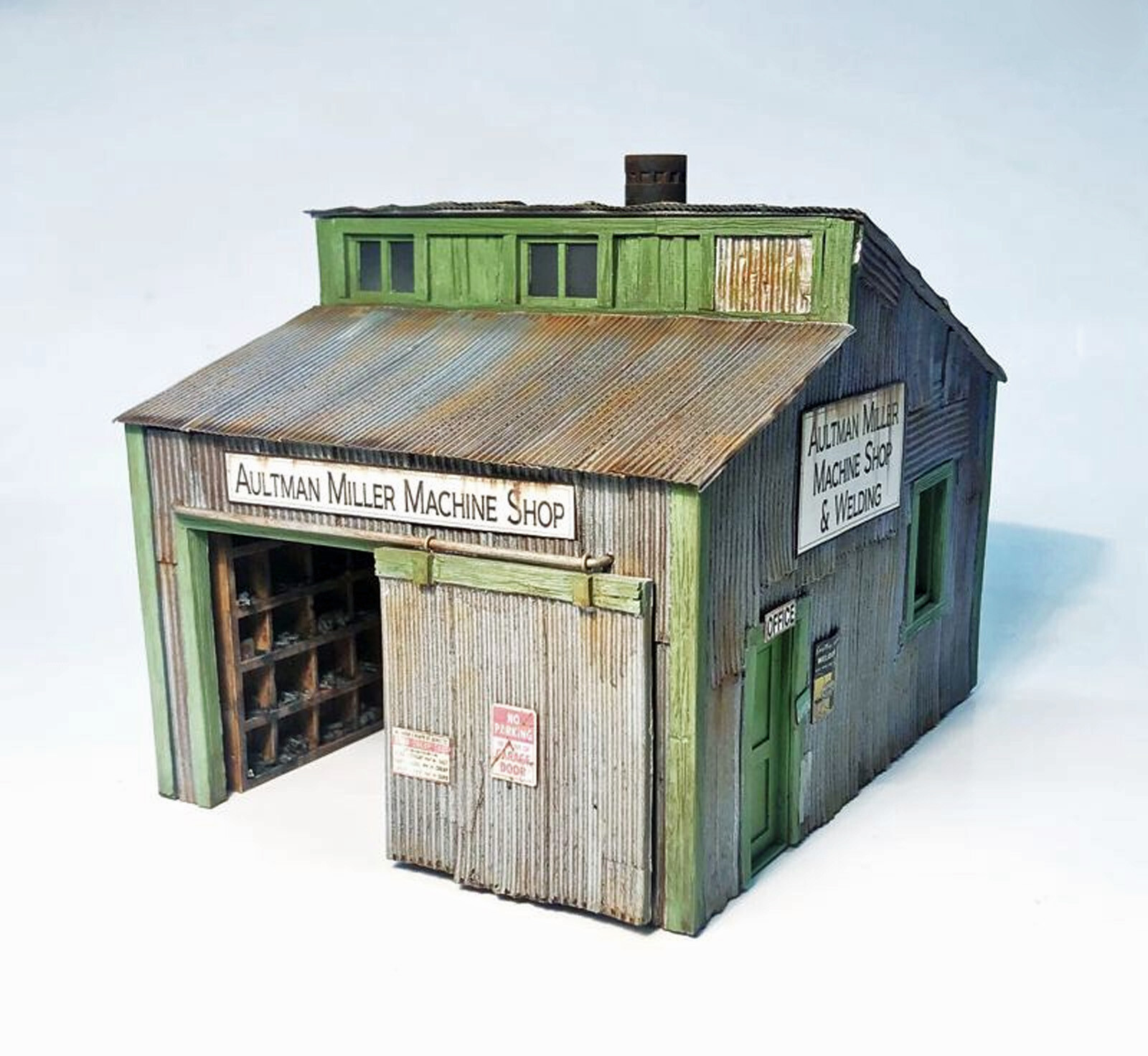 Thomas Yorke MACHINE SHOP O On30 Model Railroad Structure Unpainted Kit ...