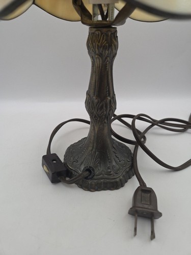 TESTED! Vintage Tiffa-Mini 9877 L&LWMC - Floral Lamp Meyda! | eBay