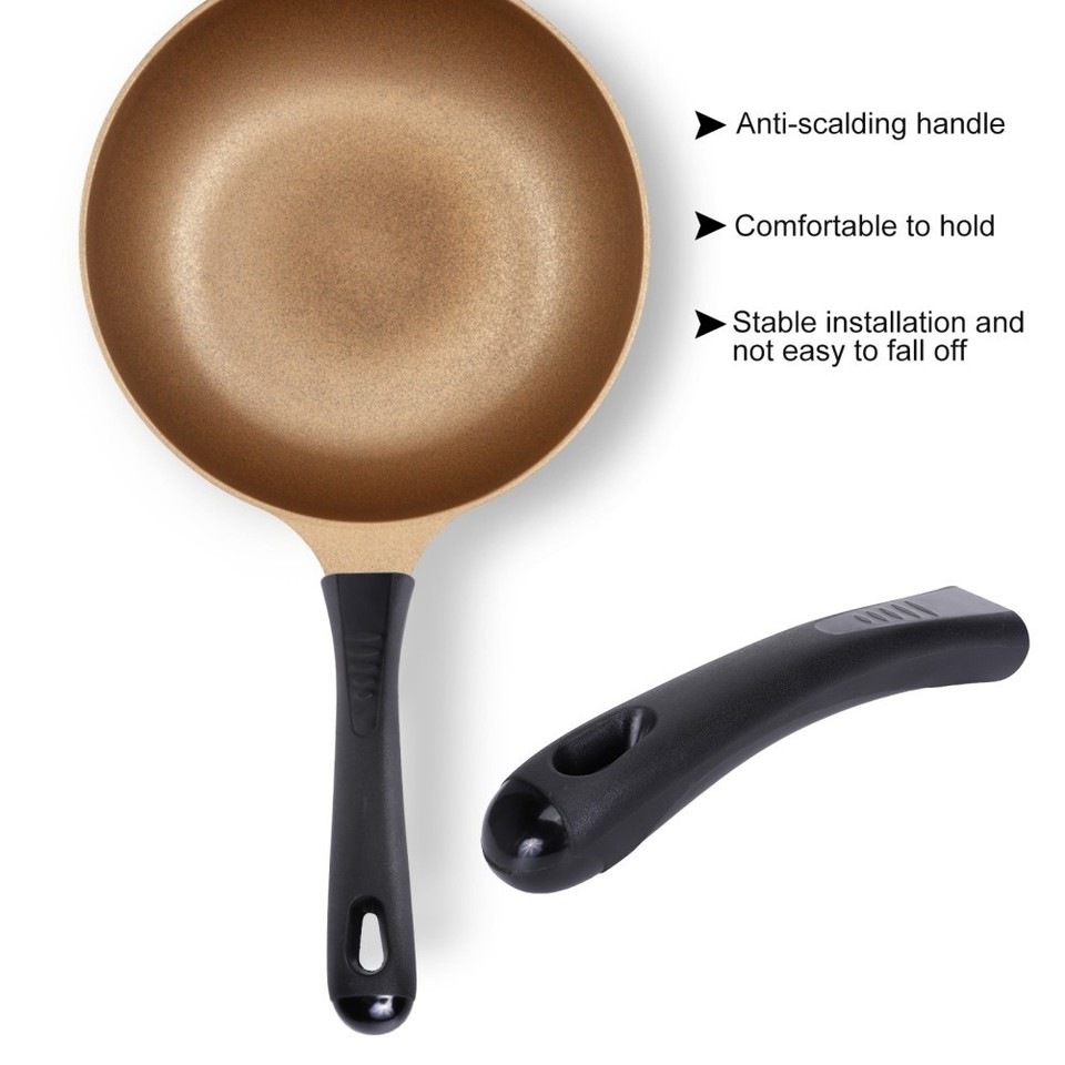 2 Pcs Pan Replacement Handles Detachable for Pans Bakelite Universal ...