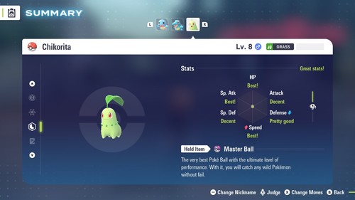 Chikorita Tepig Totodile Bundle Non Shiny Starters Pokémon Legends: Z-A ...