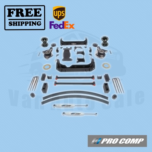 Pro Comp Lift Kit 4" w/Rear ES Shocks For GM Silverado/Sierra 1500 4WD ...