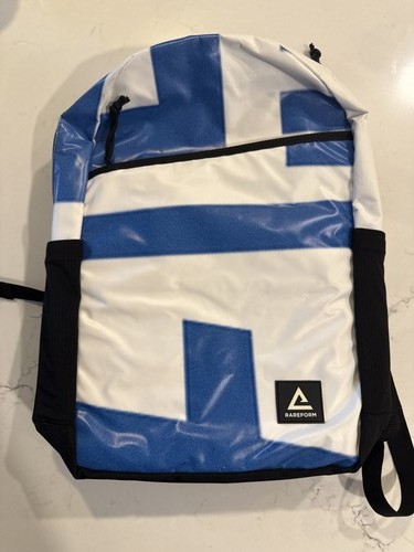 Rareform Summit Backpack White Blue Recycled Billboard | eBay