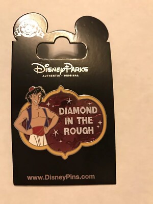 Disney Aladdin Diamond In The Rough Pin | eBay