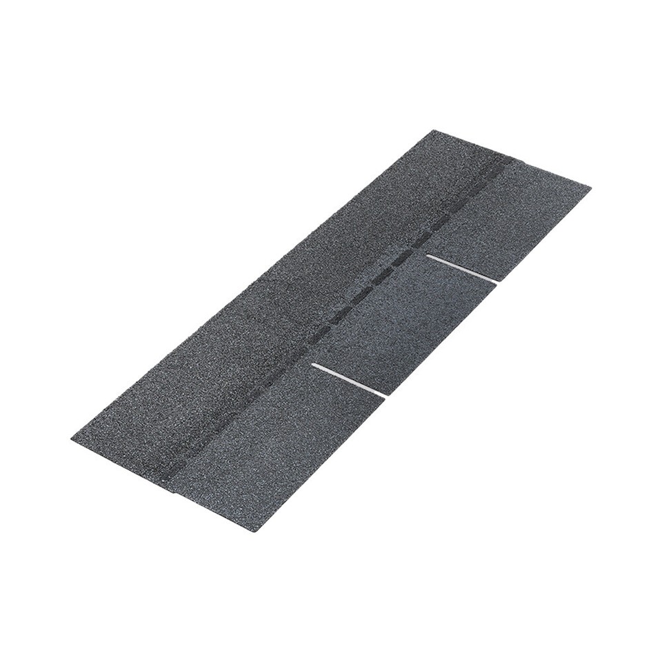 18pcs Felt Shingle Asphalt Roof Ridge Hip Shingles Tiles Self Adhesive ...