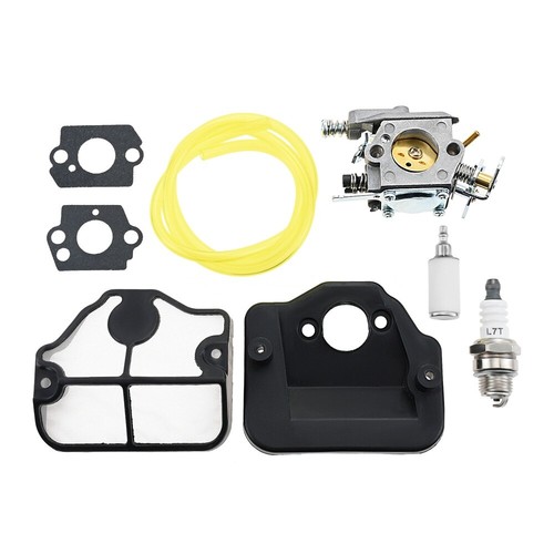 Carburetor Set for Husqvarna 142 141 136 36 41 137 Chainsaw WT-289 W-29 ...