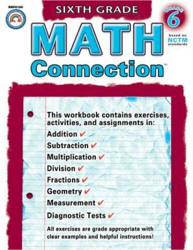 Math Connection, Grade 6 (Connections Series) - Paperback - GOOD 9781932210187| eBay