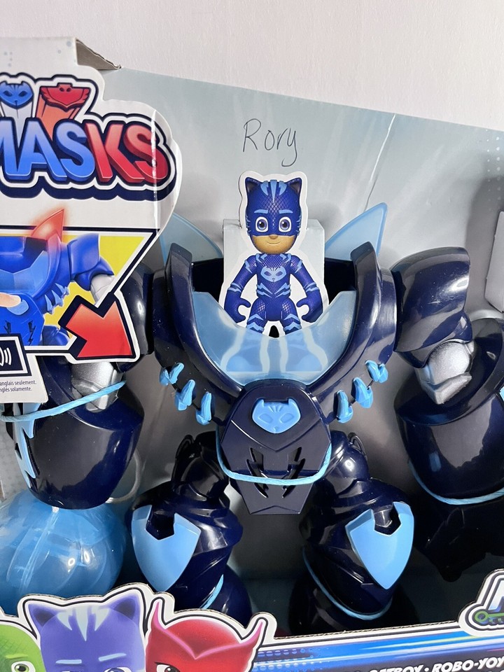 PJ Masks Robo-Catboy Action Figure Robot Preschool Toy with Lights ...