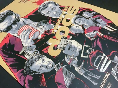 Joshua Budich Reservoir Dogs Kraft Variant Edition #/60 Movie Art Print ...