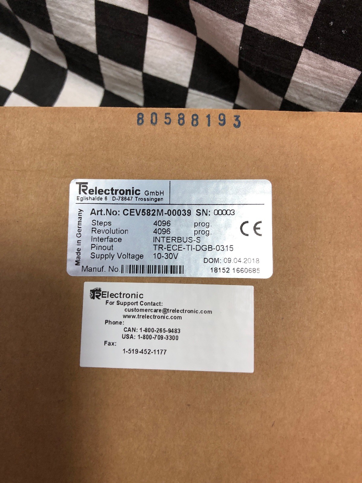 TRELECTRIC Gmbh, CEV582M-00039, TR-ECE-TI-DGB-0315, TRECETIDGB0315 | eBay