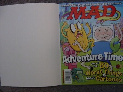 Mad Magazine April 2013 520 Adventure Time, Honey Boo Boo, Planet Tad ...
