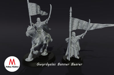 LOTR - Elven Banner 28/40mm | eBay