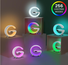 2025 New Intelligent G Shaped LED Lamp Bluetooth Speake Wireless ...