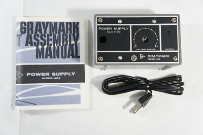 GrayMark 803 Model Train Power Supply, NEW, Ready for Assembly | eBay