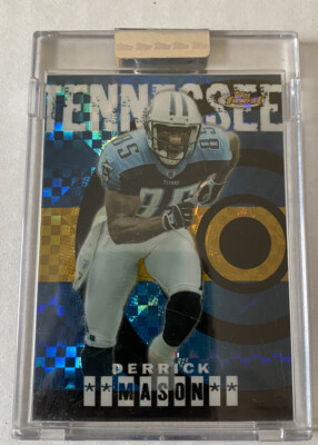 2004 Topps Finest #37 Derrick Mason Gold Refractor 108/150 TITANS | eBay