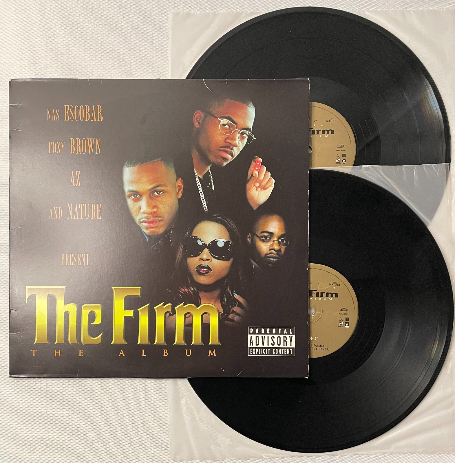 大特価品 THE FIRM THE ALBUM LP US ORIGINAL PRESS!! NAS AZ FOXY BROWN HIPHOP ...