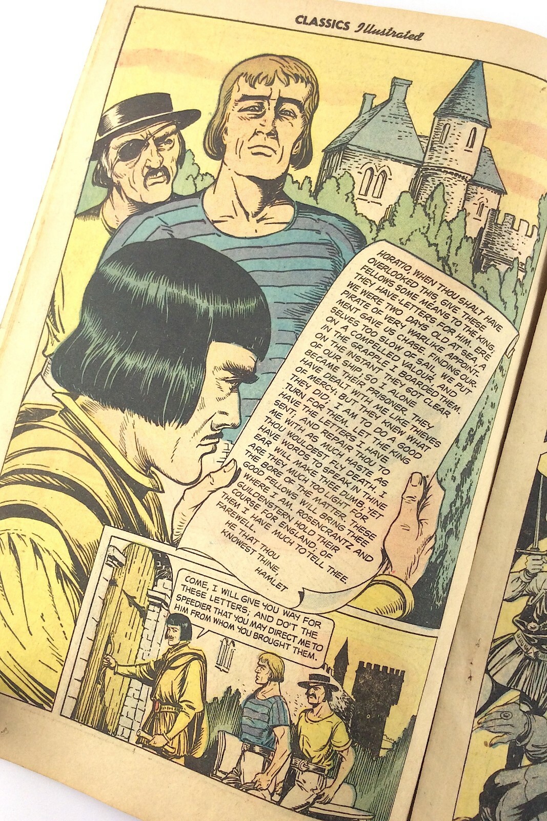 Classics Illustrated Hamlet By William Shakespeare September 1952 Comic ...