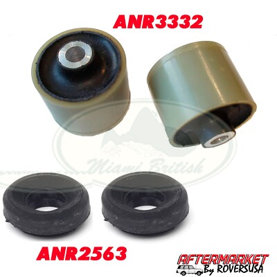 LAND ROVER FRONT SUSPENSION ARM BUSH BUSHING SET RANGE P38 ROV0084 AFT ...
