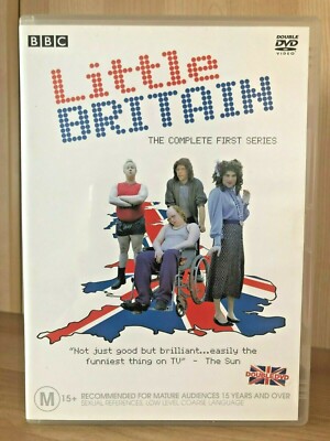 LITTLE BRITAIN COMPLETE FIRST SERIES ONE 1~ NEAR NEW 2 DISC's DVD~ HUGE ...