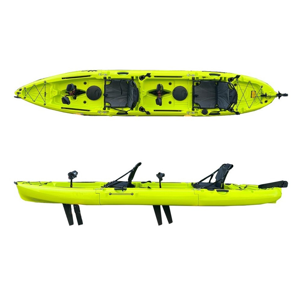 14ft Modular Tandem Pedal Kayak | Fishing Kayak | eBay