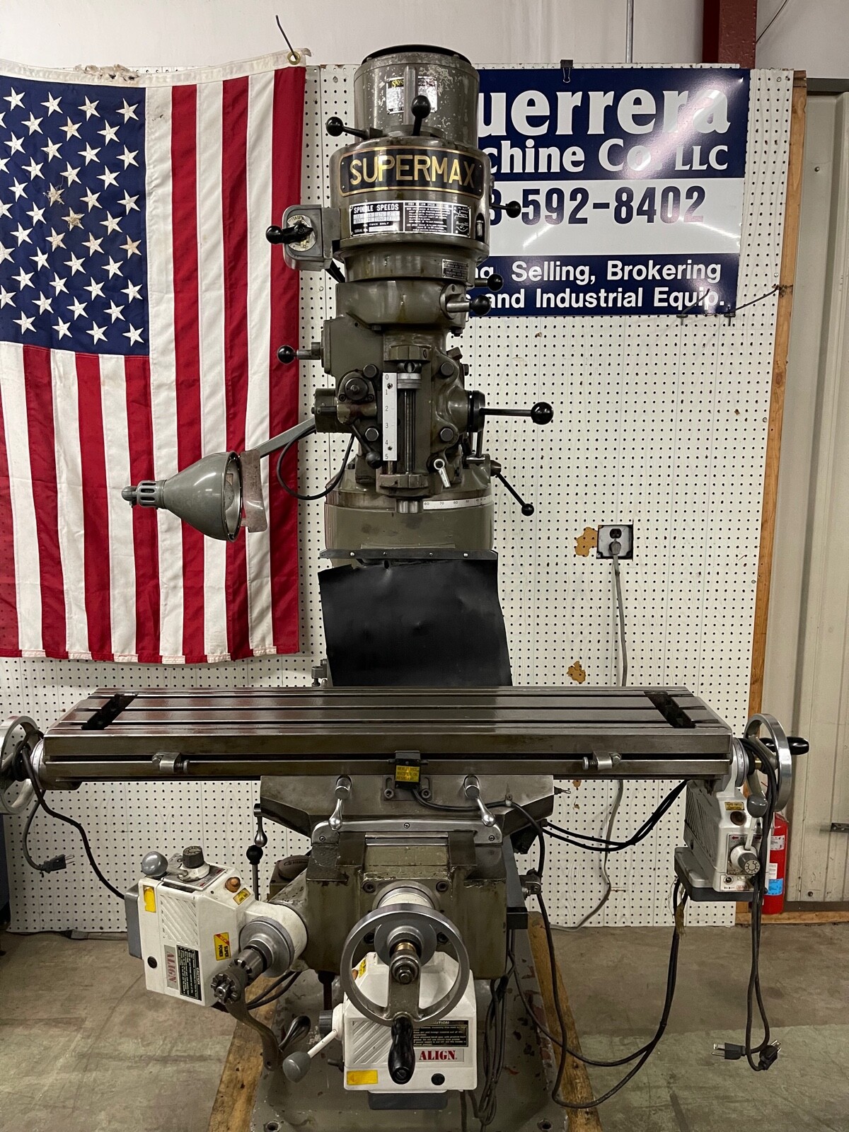 Supermax Milling Machine with Power Feeds | eBay