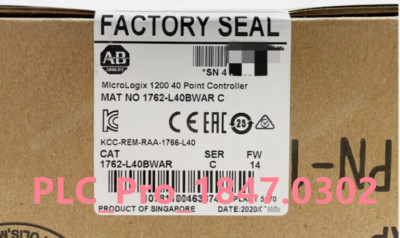 1PCS New Allen Bradley 1762-L40BWAR SER C MicroLogix 1200 40 Point ...