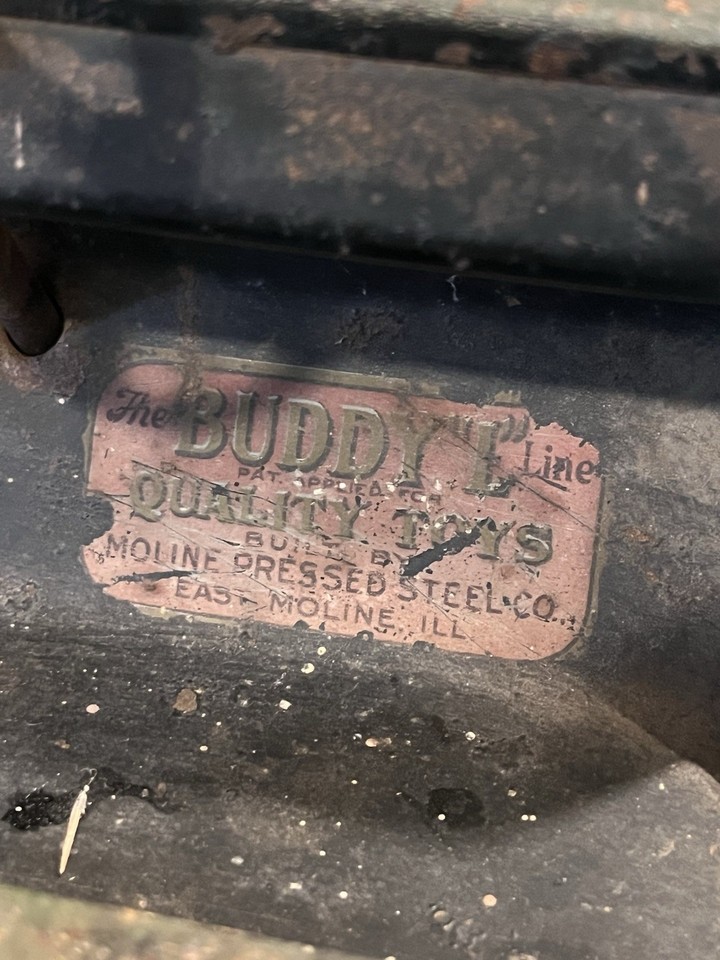 1920’s Buddy L Stake Side Truck Original Pressed Steel Toys Keystone ...