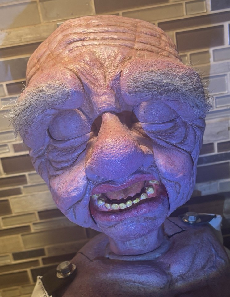 Damien James Grouchy Old Man Professional Ventriloquist figure Dummy ...