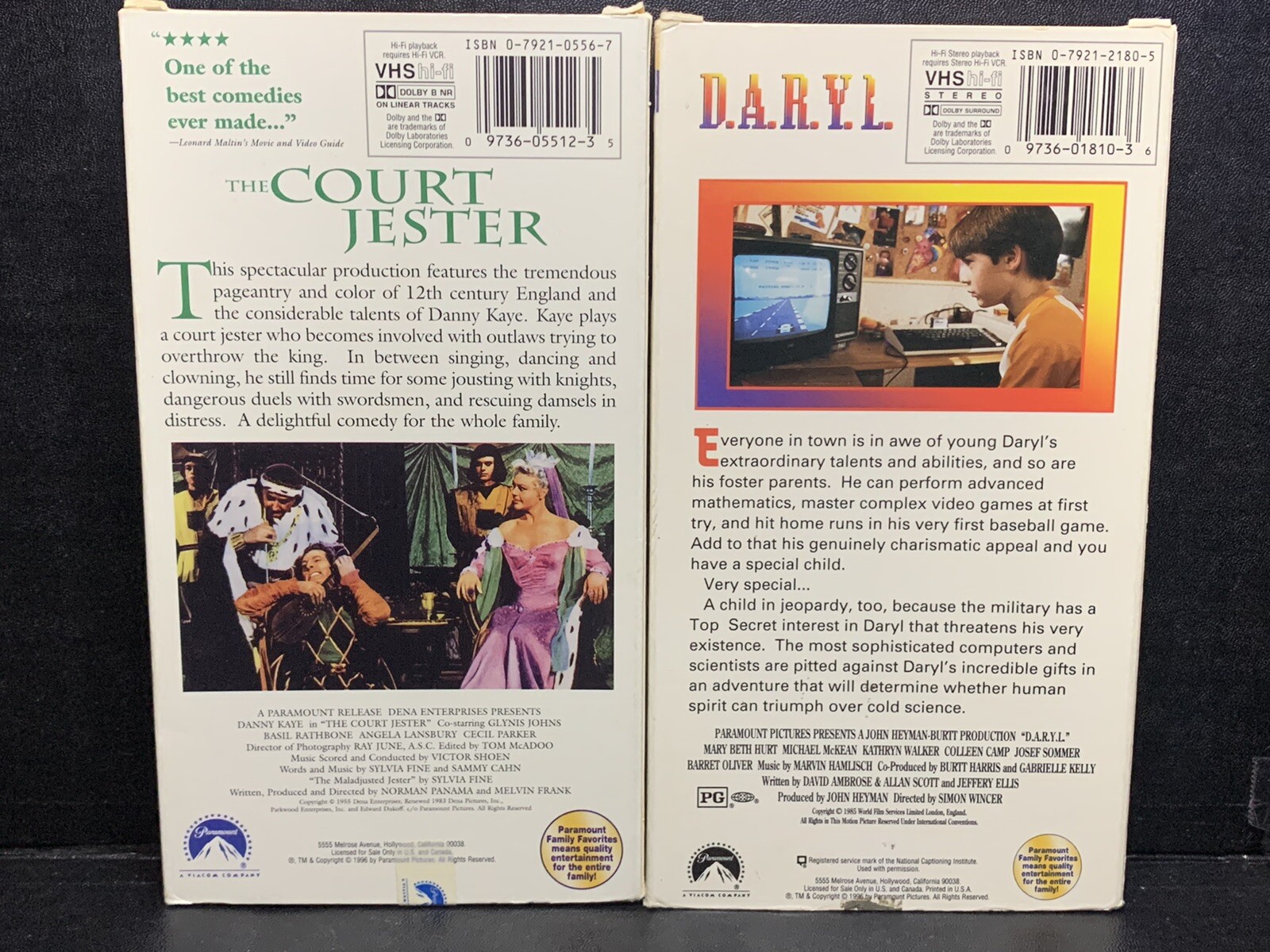 Paramount Family Favorites VHS Lot Of 2 | eBay