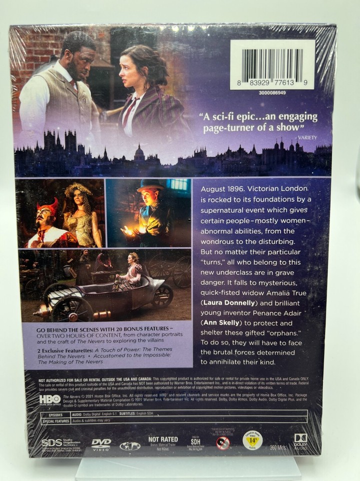 The Nevers Season 1 Part 1 DVD 883929776139| eBay