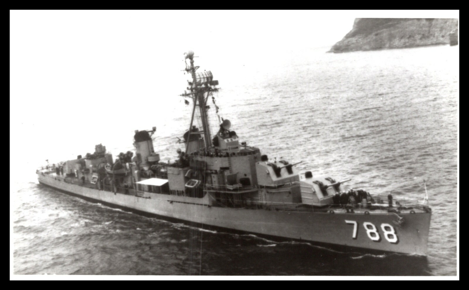 Photo USS Hollister DD-788 c1955 | eBay
