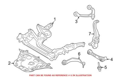 Genuine OEM Suspension Control Arm Front Passenger Right for BMW ...