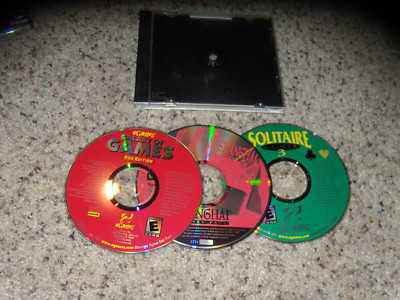 Lot of 3 PC Games: Galaxy of Games Red Edition, Solitaire Master 3 ...