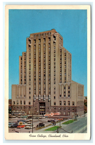 1966 Fenn College Cleveland OH Ohio Campus Building Postcard | eBay