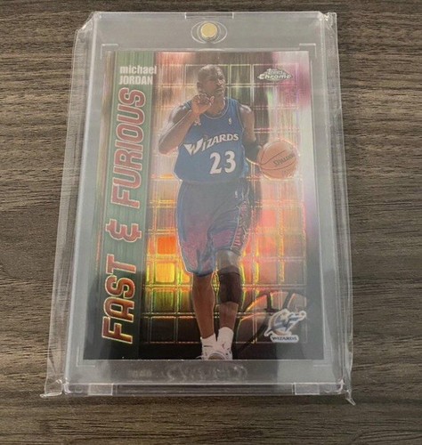 Michael Jordan 2001-02 Topps Chrome Fast & Furious Refractor | eBay