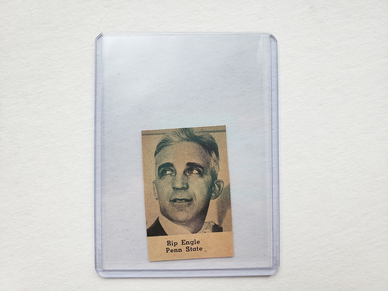 Rip Engle Penn State University 1950 S&S Football Pictorial CO Panel | eBay