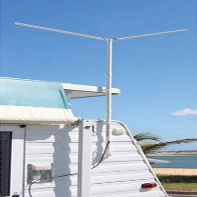 Foldaway Compact TV Antenna / Aerial for Caravan, Camper Trailer ...