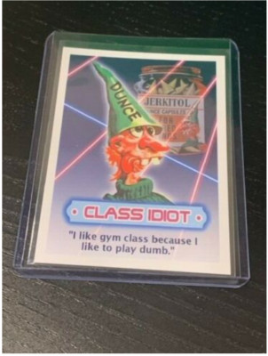 2020 Wacky Packages Old School Series 9 Graduation Photos - #15 Class ...