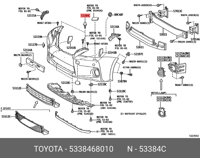 toyota 5338468010 online kaufen | eBay