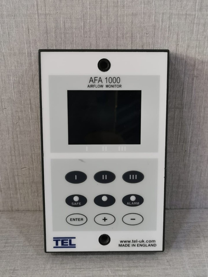 TEL AFA 1000 AIRFLOW MONITOR -TRIED & TESTED / WITHOUT ACCESORIES | eBay