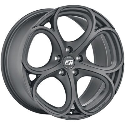 ALLOY WHEEL MSW MSW 82 FOR HONDA CR-V 8X18 5X114.3 MATT GUN METAL N3G ...