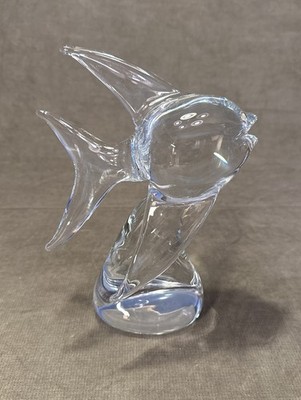 Art Glass Fish Sculpture Signed Marcolin Made In Sweden | eBay UK