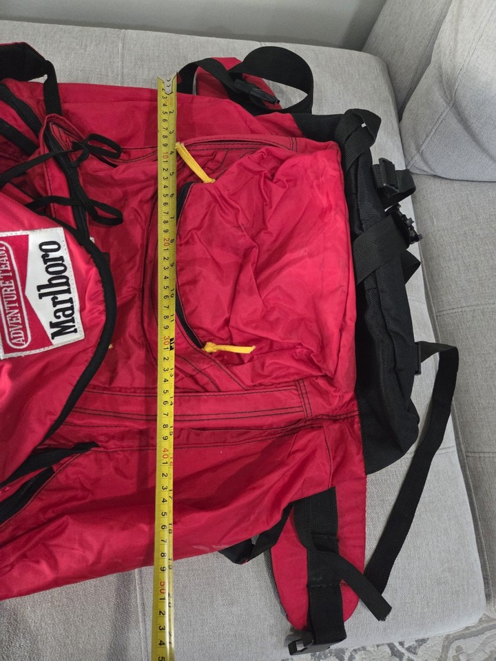 Marlboro Adventure Team 90s Vintage Backpack Large Camping Hiking ...