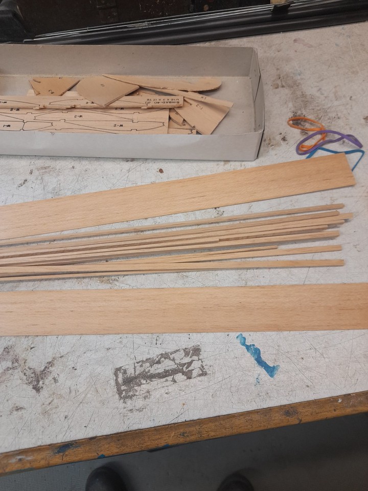 SIG Simbad 40 Vintage balsa model glider aircraft kit & plan R/C or ...